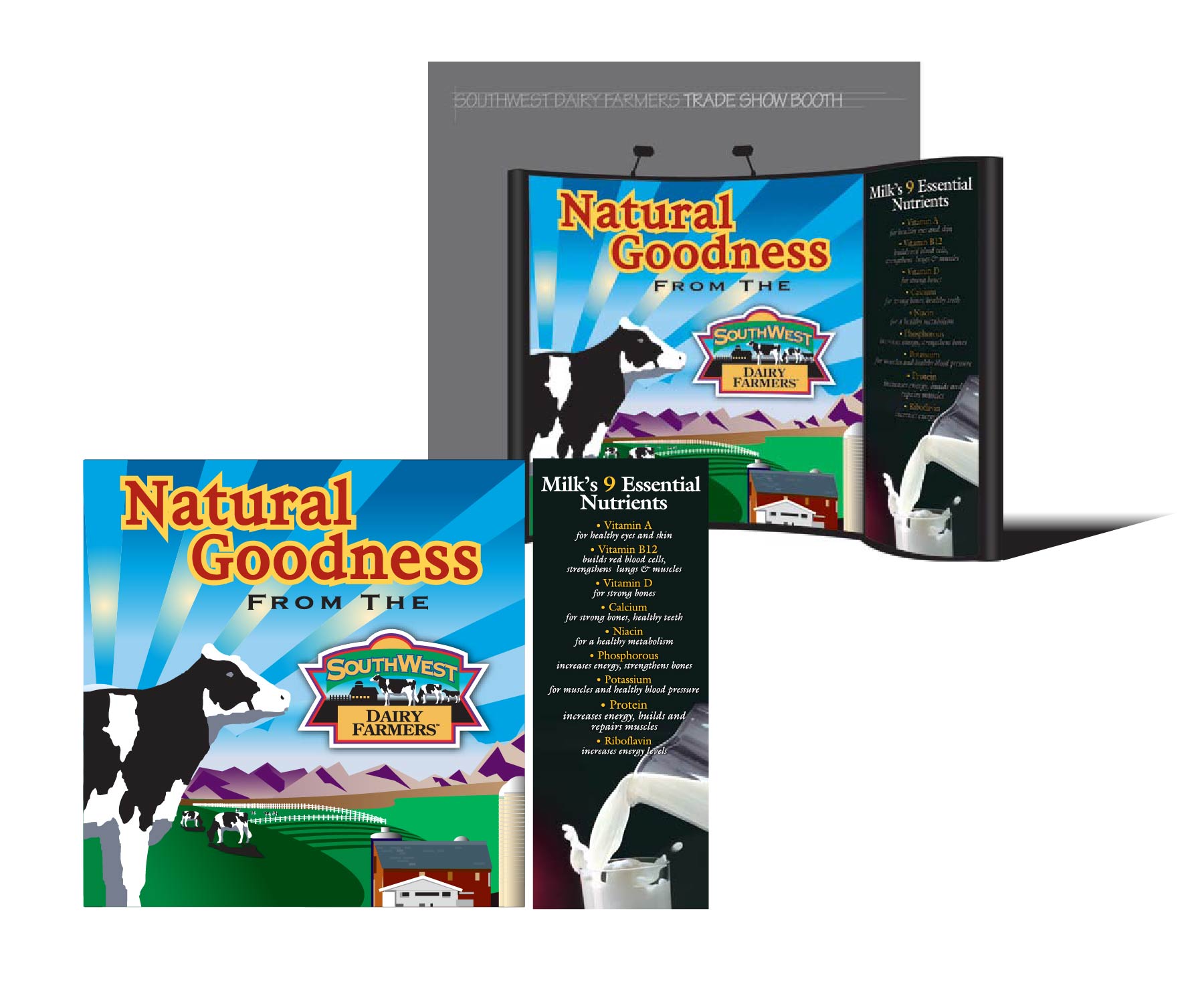 Southwest Dairy Farmers | Trade-Show Displays – Mithoff Burton Partners